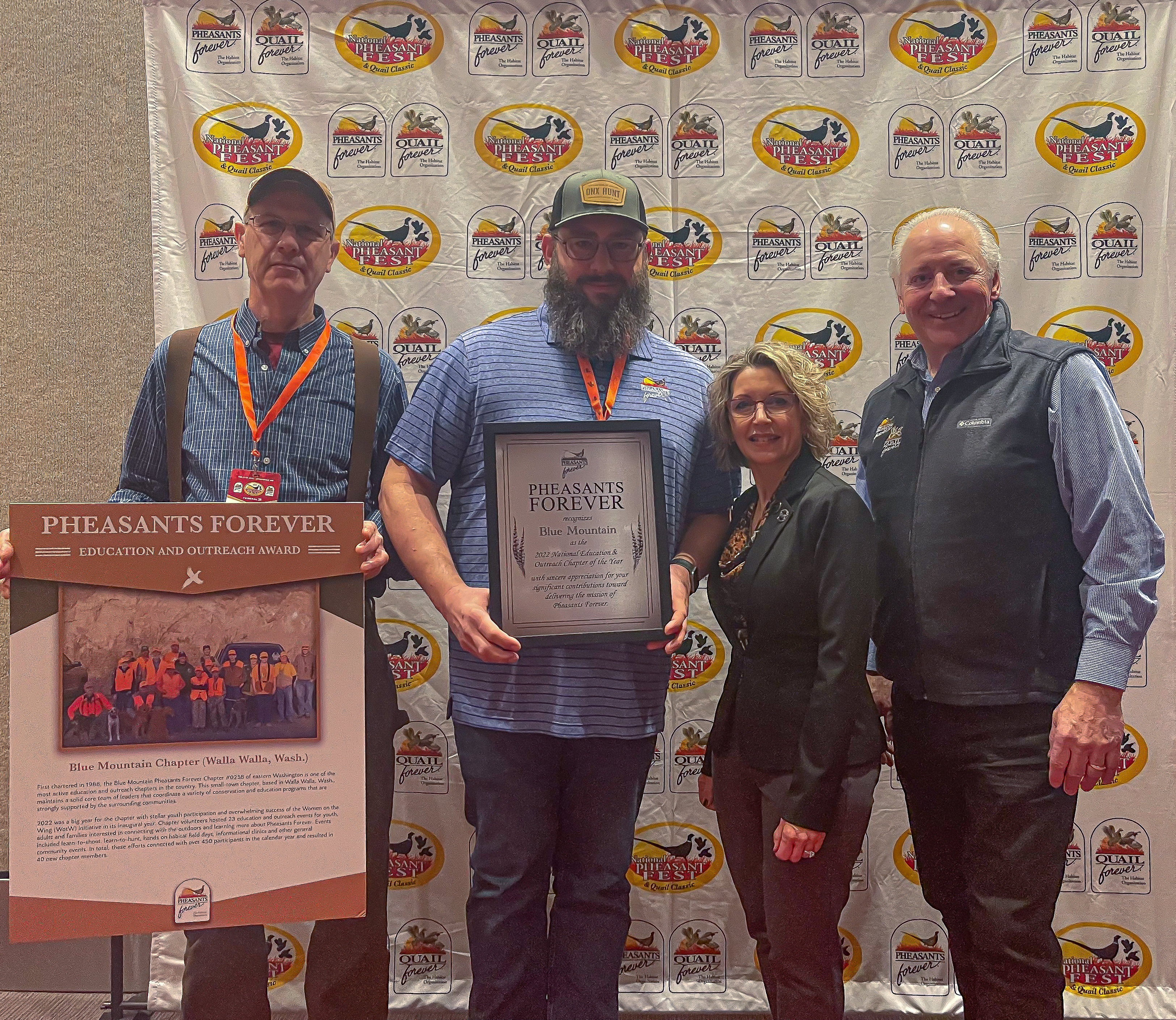 Blue Mountain Pheasants Forever Receives 2022 National Education and ...